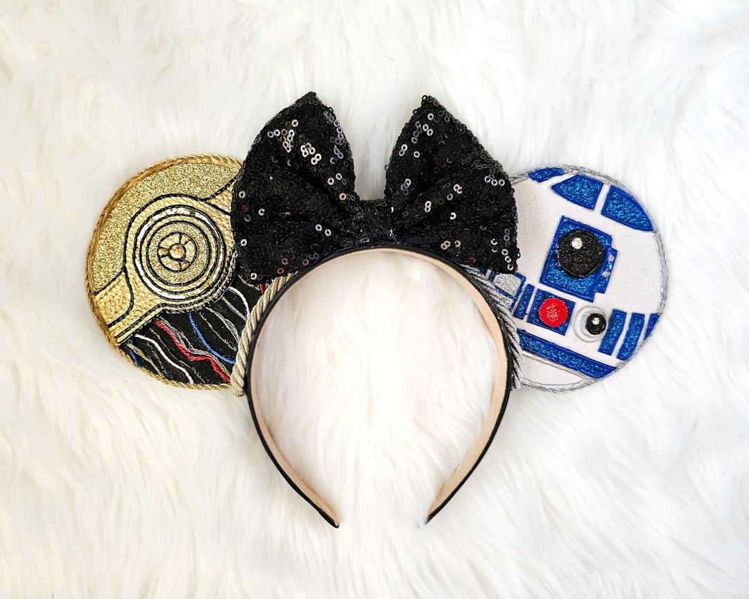 Space Robot Star Droids Mouse Ears Headband - Etsy