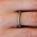 18k Gold Neoclassical Band Ring. Natural Diamonds Jewelry. Anniversary ...