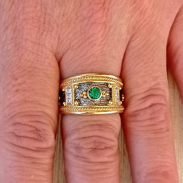 Etruscan Ring - Etsy