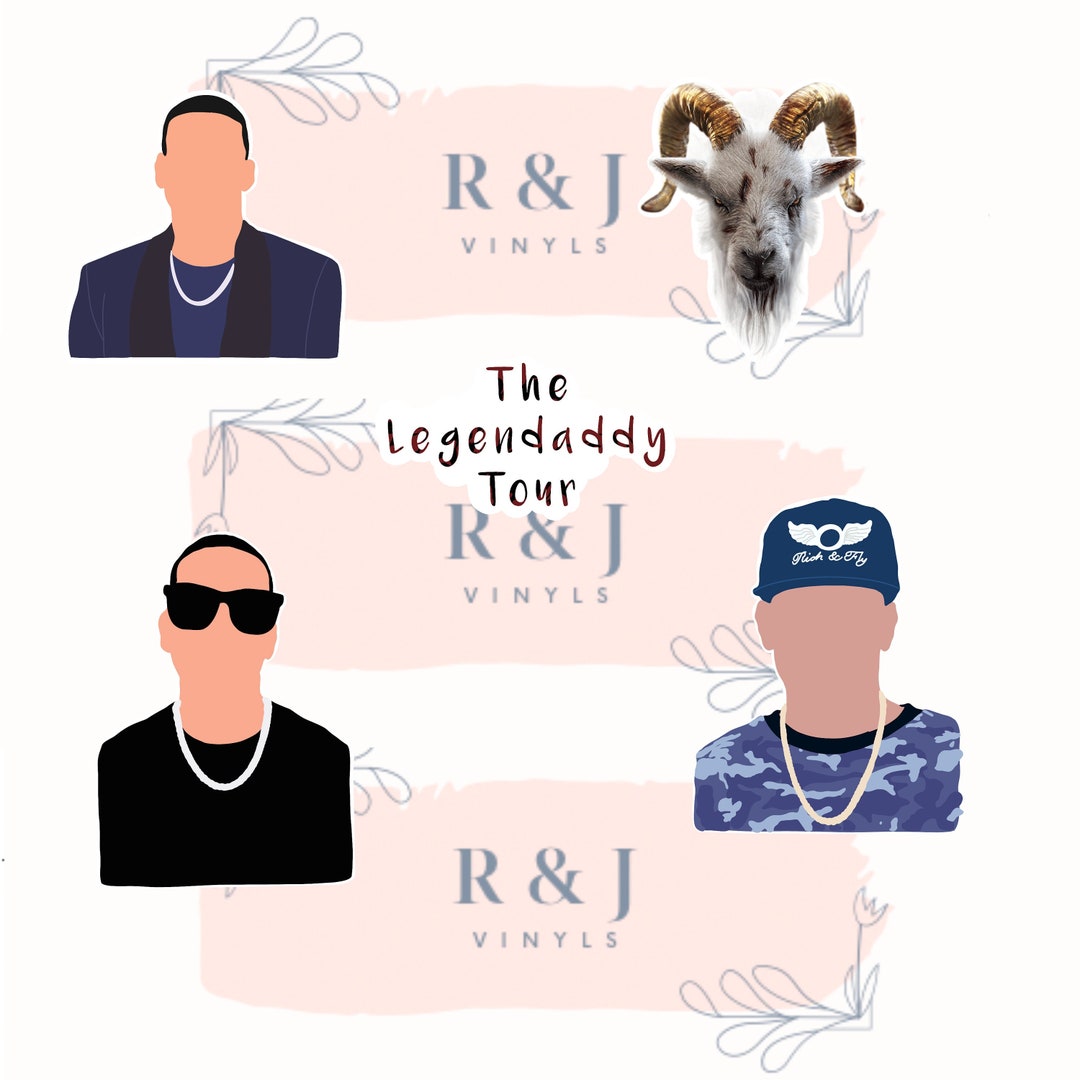 Daddy Yankee Inspired Stickers - Etsy
