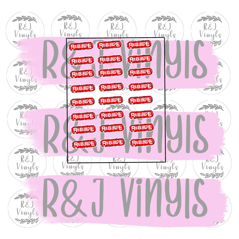 RBD (rebelde) Stickers - Etsy