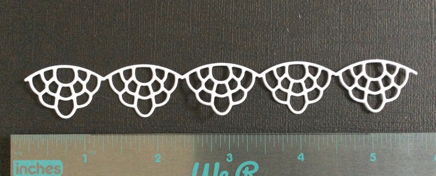 Die Cuts * Lace Edges * 6 Styles * 12 Pieces * Choice of Color * Card ...