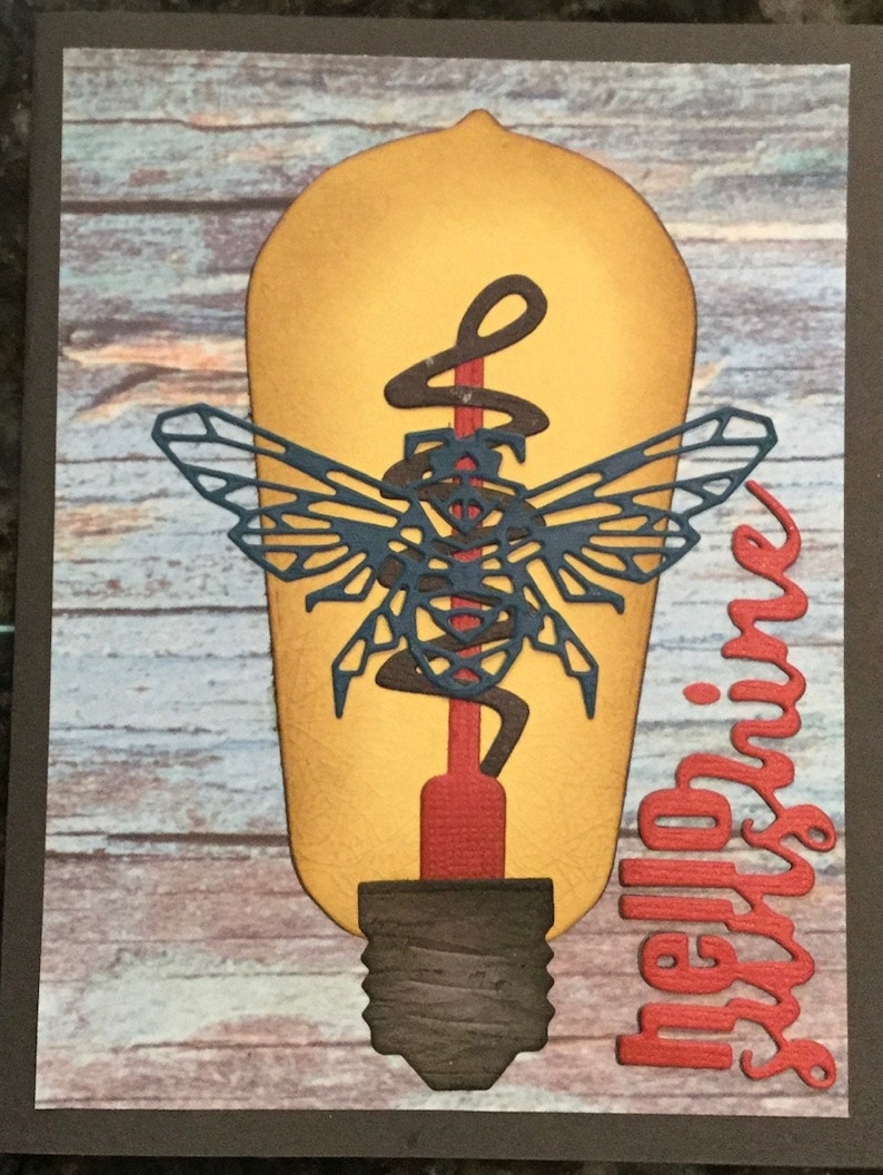 Tim Holtz Die Cuts Geo Insect Four Pieces Steampunk - Etsy