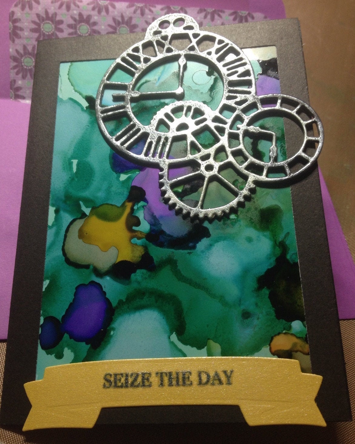 Steampunk Die Cuts Medium Clock 5 Pieces in Color Choice - Etsy