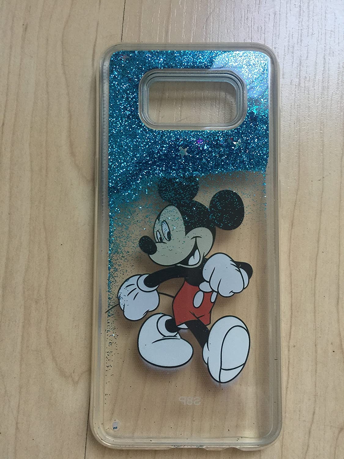Mickey Mouse Bling Sparkle Liquid Glitter Quicksand Case for Samsung ...