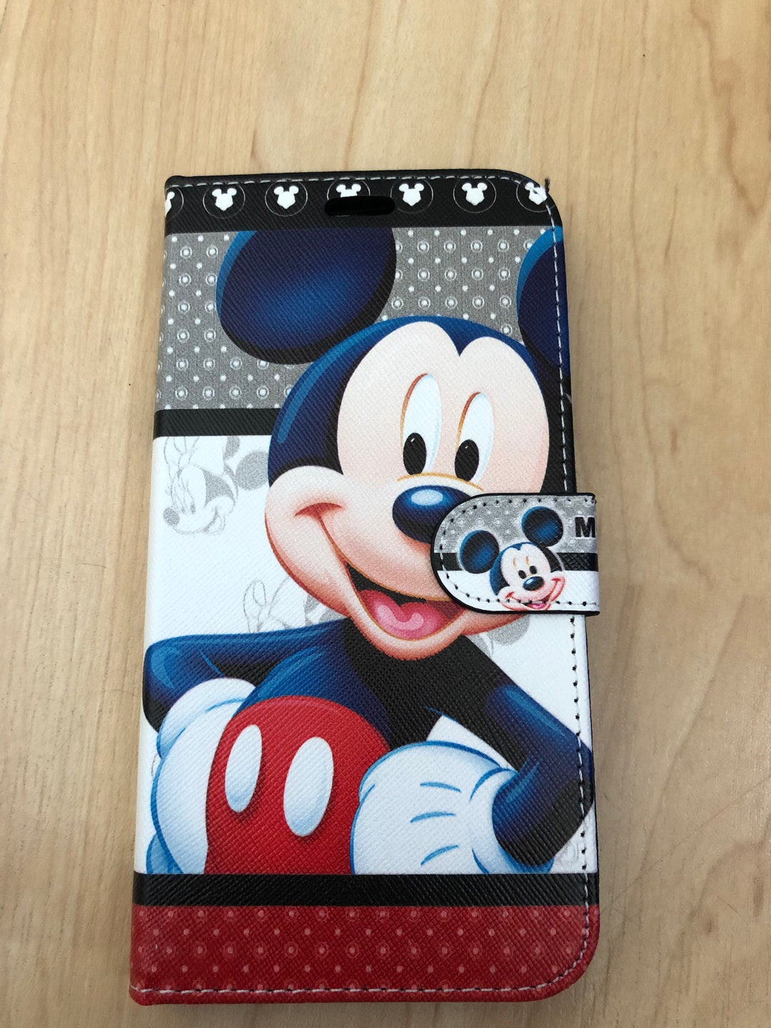 Mickey Mouse Leather Flip Stand Case Wallet for iPhone 11 , iPhone 11 ...