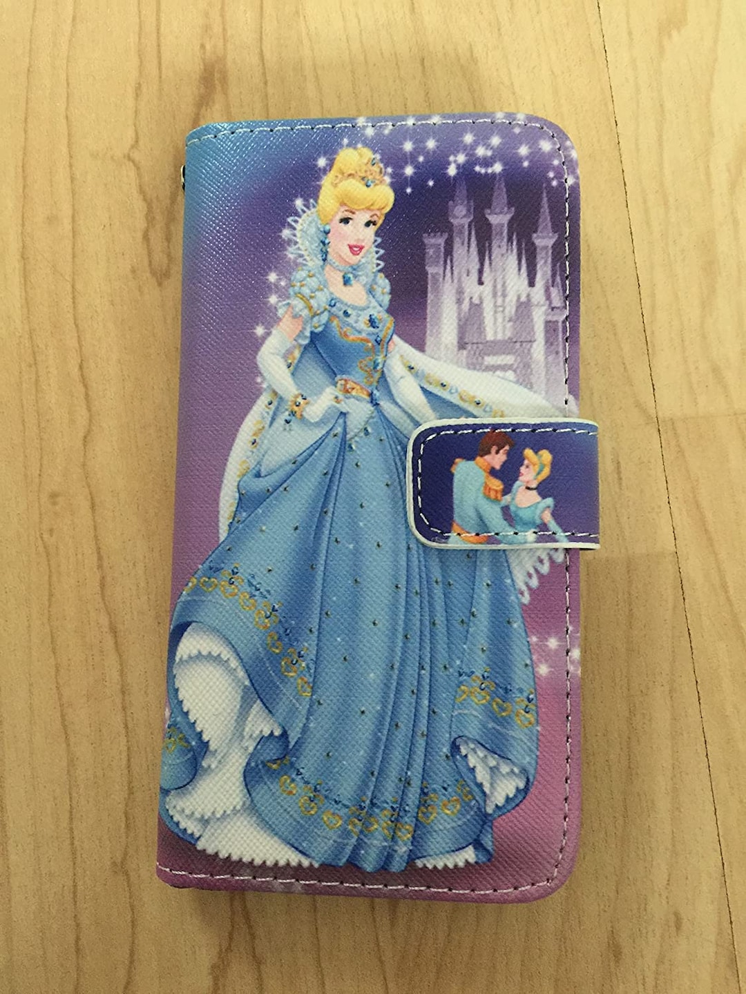 Cinderella iPhone Wallet Case: Leather Flip Stand With Card Slots - Etsy