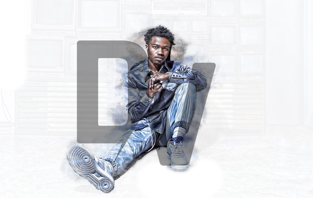 Roddy Ricch Digital Print - Etsy