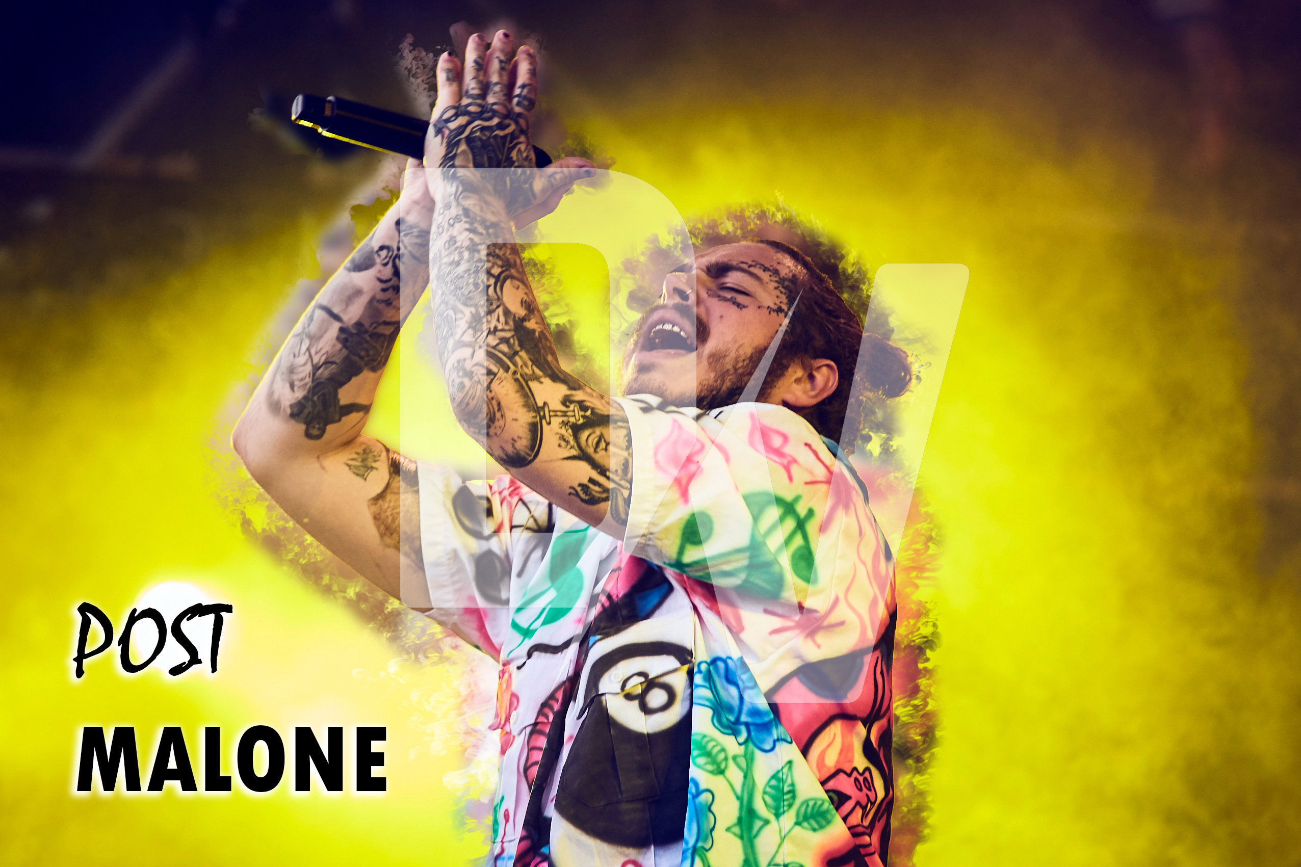 Post Malone Digital Print - Etsy