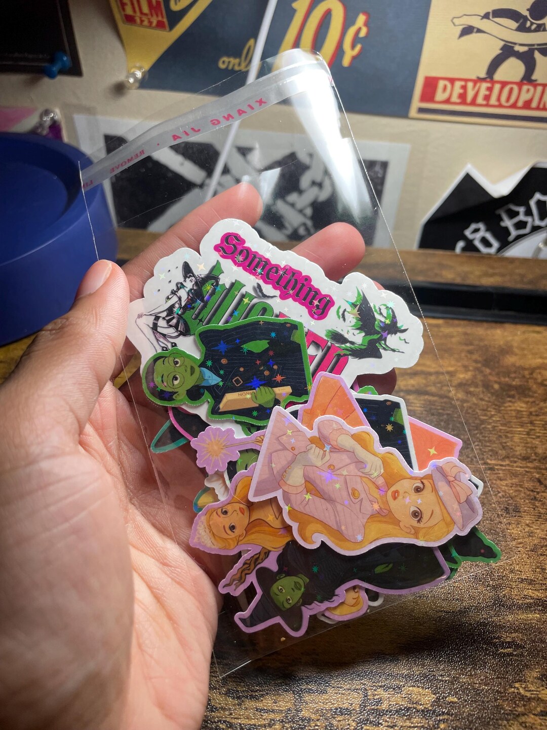 WICKED STICKER Pack/wicked Stickers/broadway Wicked Sticker/wizard of ...