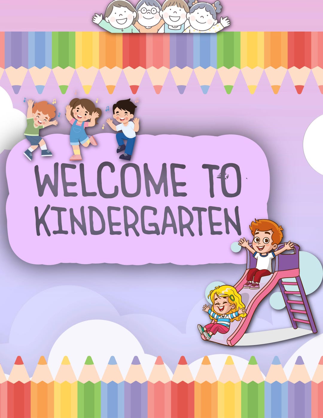 KINDERGARTEN CLASSROOM SIGNS High Quality Png Welcome to Kindergarten ...
