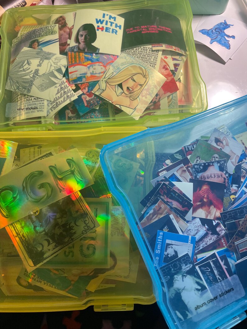 RANDOM ALBUM COVERS Mini Sticker Pack - Etsy