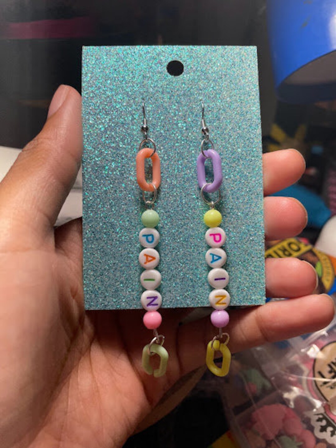 PAIN Earrings - Etsy