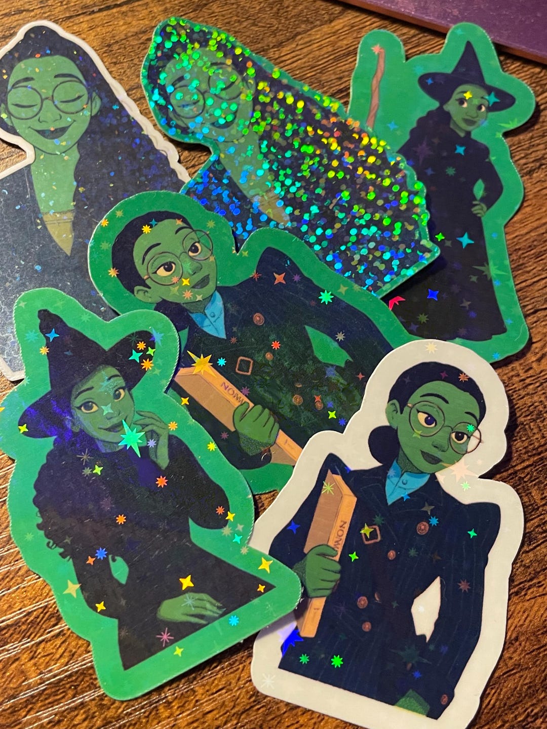 WICKED ELPHABA STICKER Pack/wicked Stickers/broadway Wicked Sticker ...