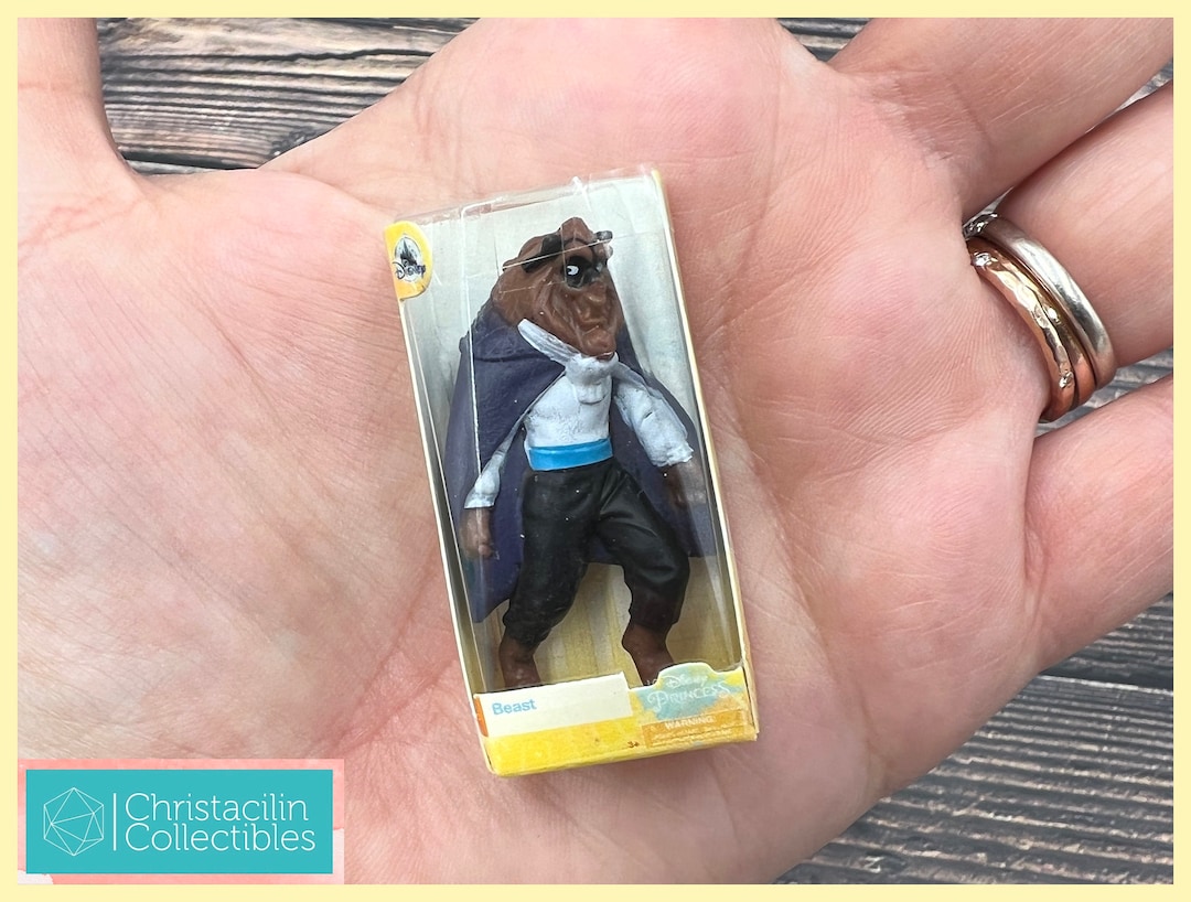 Mini Figure | Tiny “beast” Beauty and the Beast Replica Doll by Disney ...
