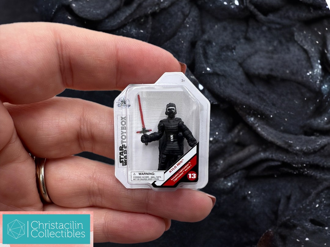 Mini Figure | Tiny “kylo Ren” Star Wars Movie Replica Toy by Disney for ...