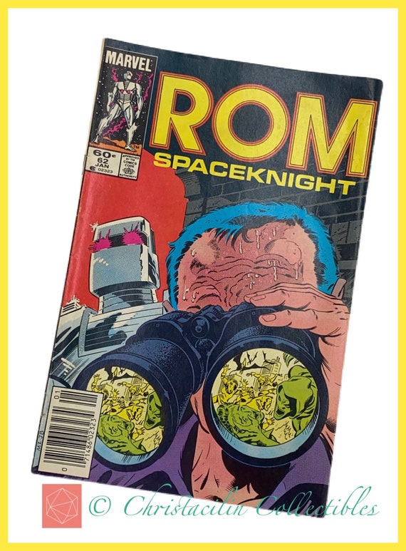 Vintage Comic January 1985 ROM Spaceknight Vol 1 No. 62 | Etsy