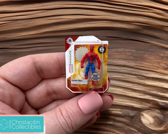 Mini Figure | Tiny "spider-man" Marvel Movie Replica Toy by Disney for ...