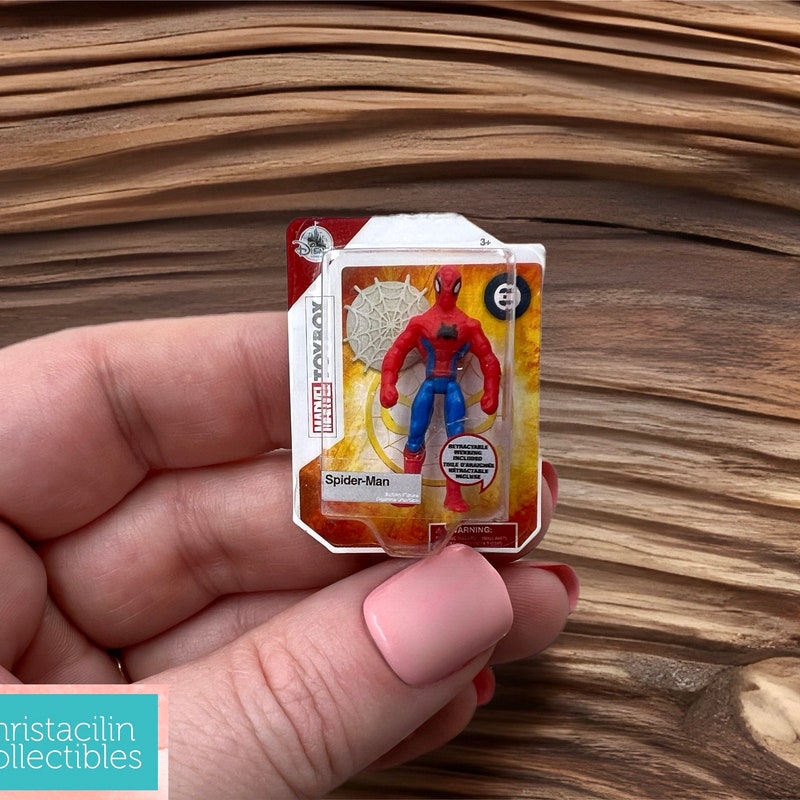 Mini Spiderman Figurine - Etsy