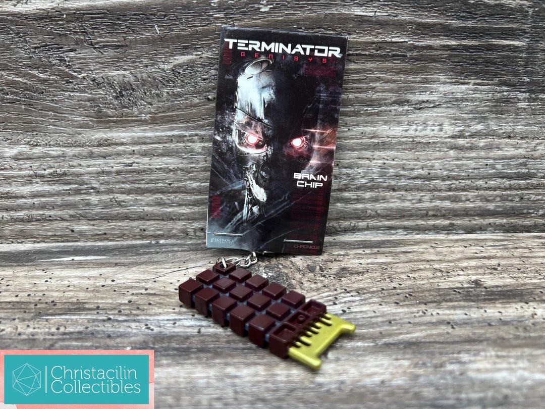 Keychain | Terminator Genisys Brain Chip Collectible June 2014 ...