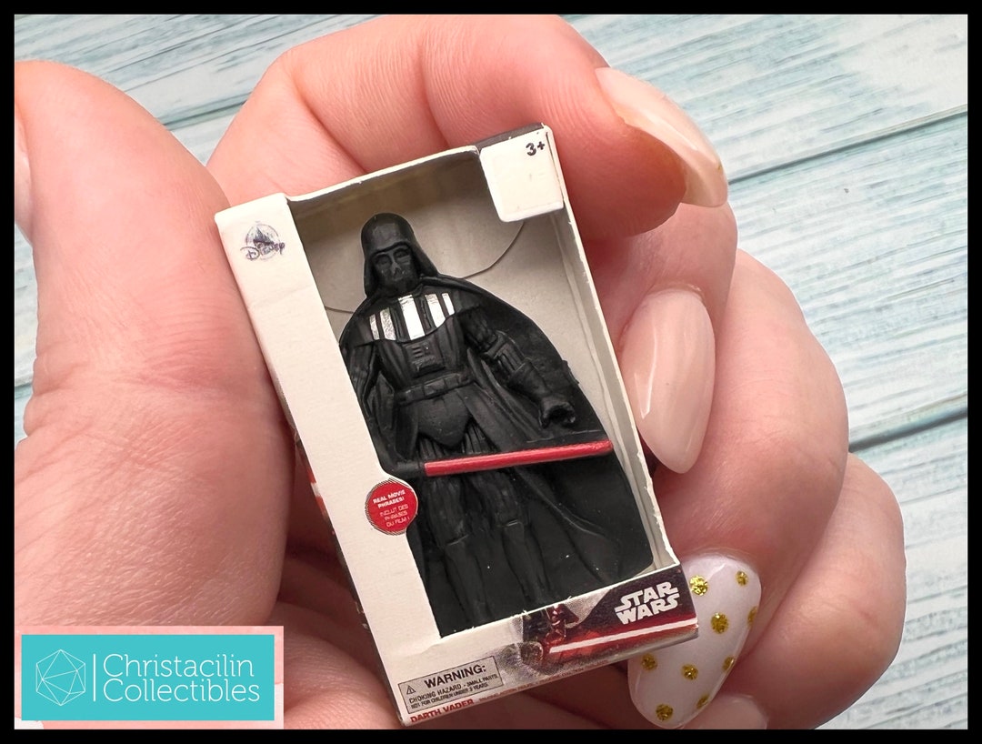 Mini Figure | Tiny “darth Vader” Replica Star Wars Movie Toy by Disney ...