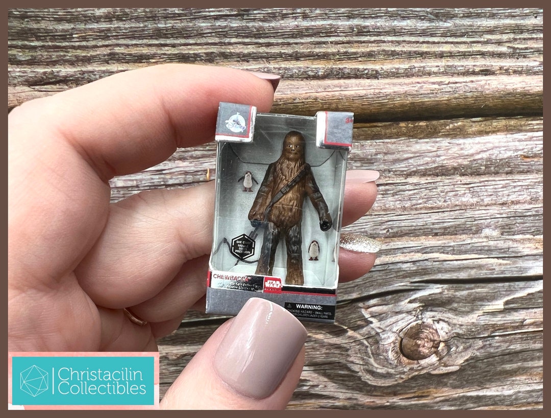 Mini Figure Tiny chewbacca Chewie From Star Wars Movie Replica Toy by ...