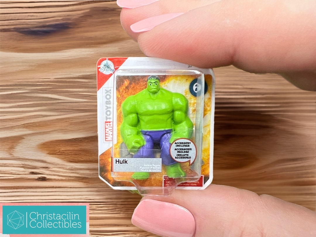Mini Figure | Tiny “hulk” Marvel Movie Replica Toy by Disney for ...