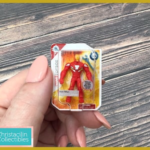 Mini Figure | Tiny "iron Man" Marvel Movie Replica Toy by Disney for ...