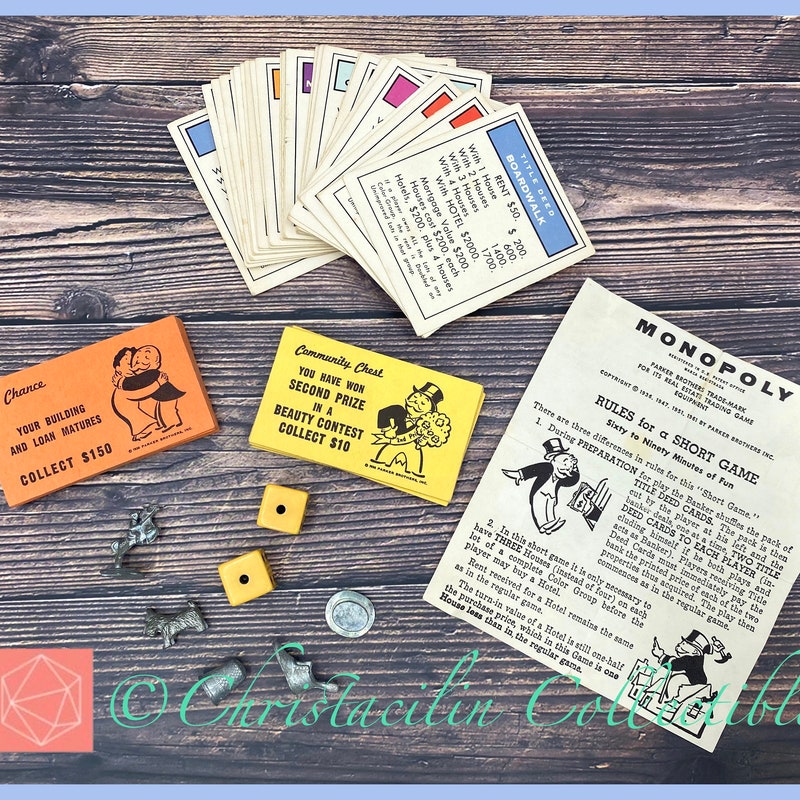 Monopoly Iron Pieces - Etsy