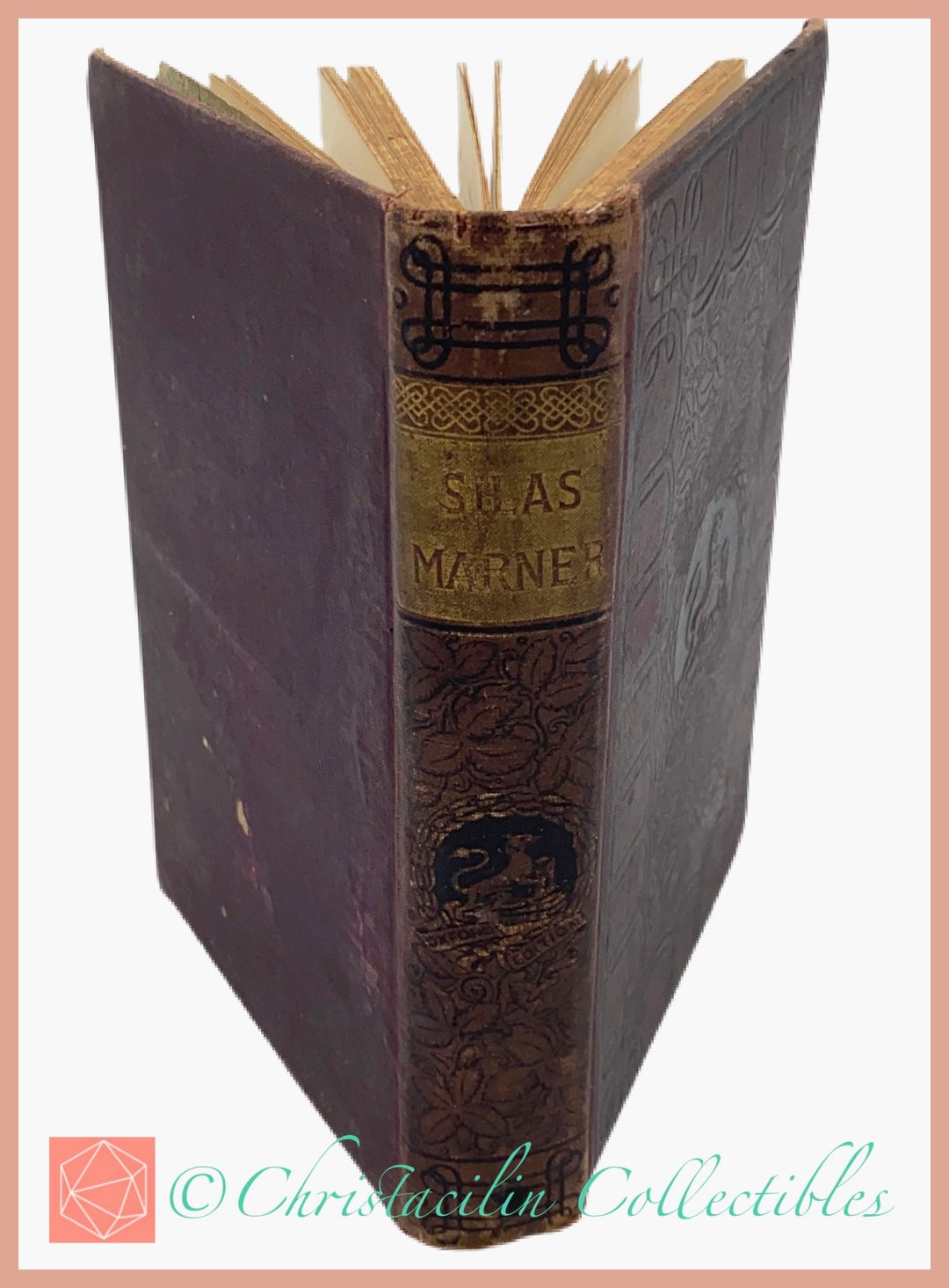 Antique Book | 1900’s “silas Marner” by George Eliot (aka Mary Ann ...