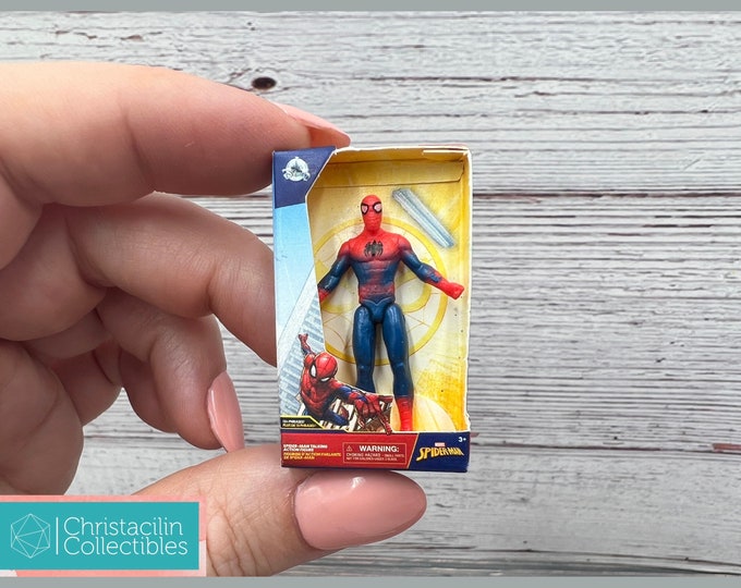 Mini Figure | Tiny "spider-man" Replica Marvel Movie Toy by Disney - Etsy