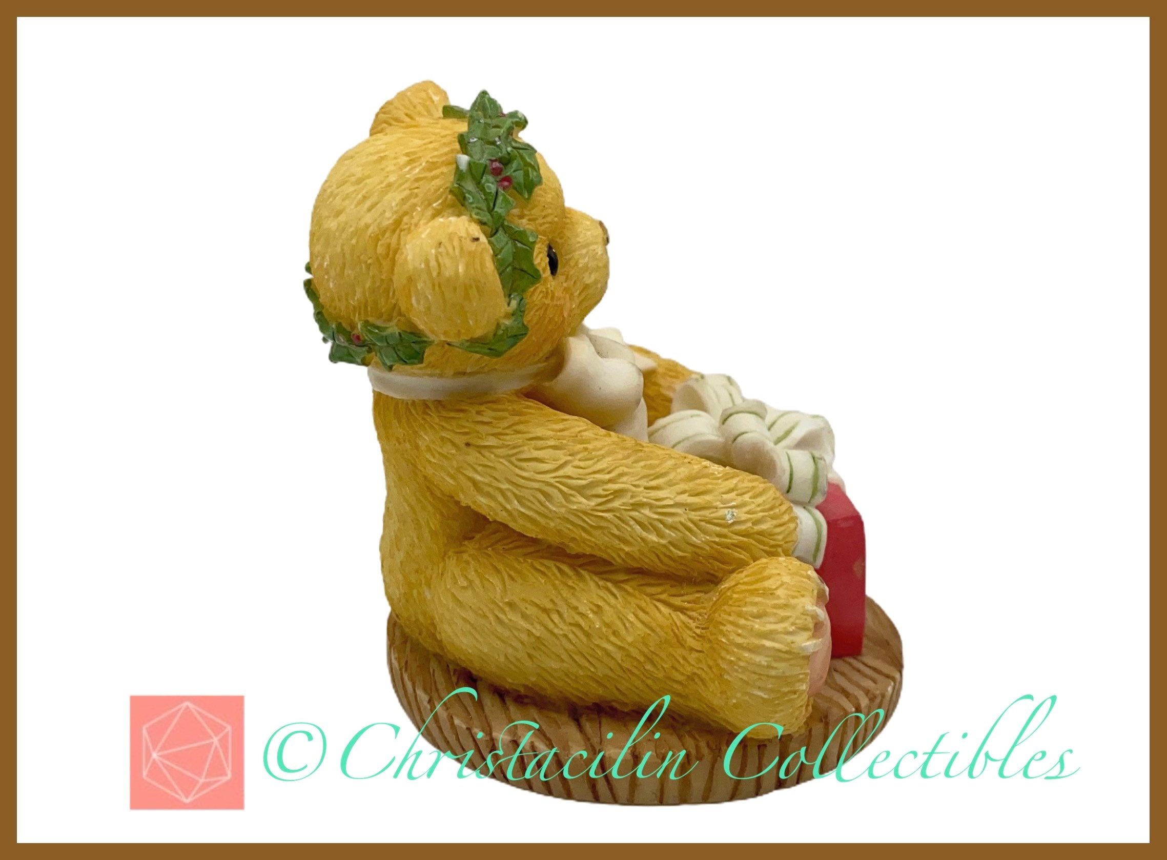 Vintage Figurine | 1998 Margy “i’m Wrapping up a Little Holiday Joy to ...