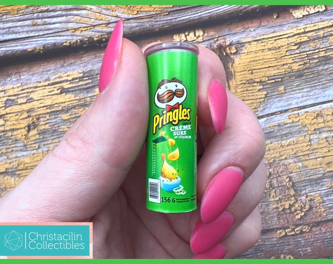 Mini Food Tiny Pringles Can Sour Cream and Onion - Etsy