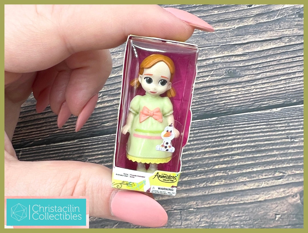 Mini Figure | Tiny “anna” Frozen Replica Doll Toy by Disney for ...