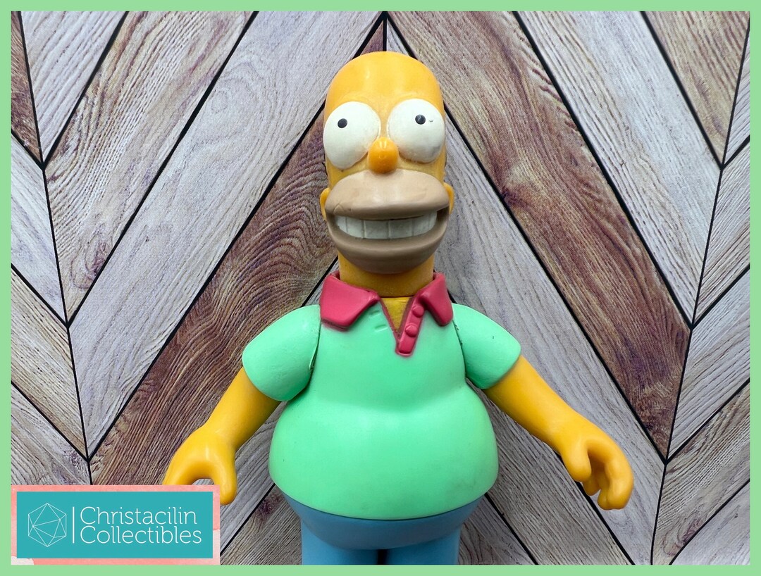 Vintage Toy | Homer Interactive Pin Pal Figure - Etsy