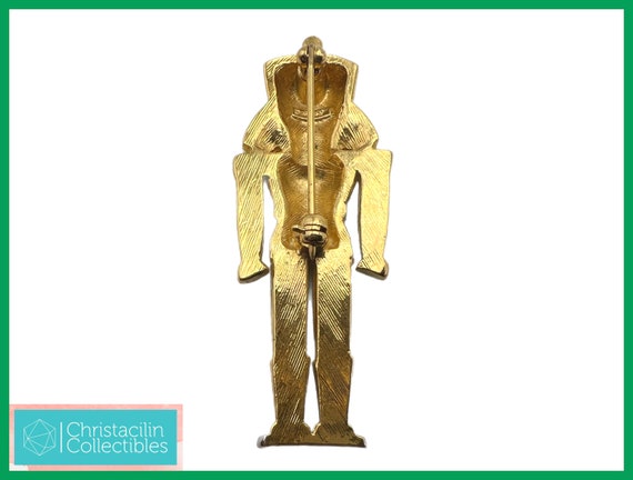 Vintage Jewelry | Monet 1980s Jeweled Nutcracker Broo… - Gem