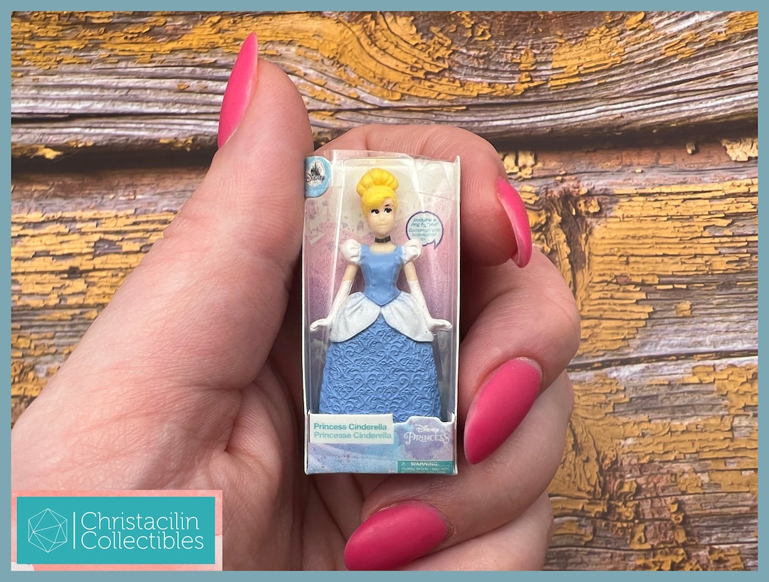 Mini Figure | Tiny "princess Cinderella" Replica Doll Toy by Disney for ...