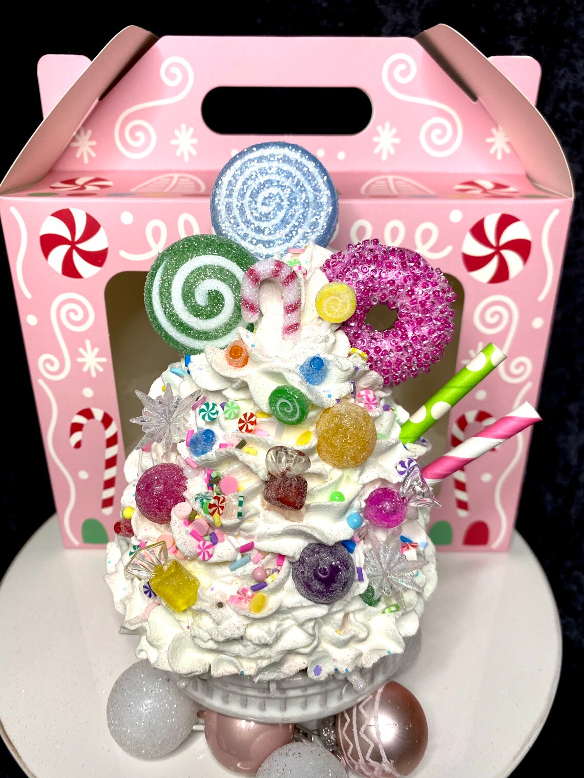 Candy Land Faux Whip Mug Topper - Etsy