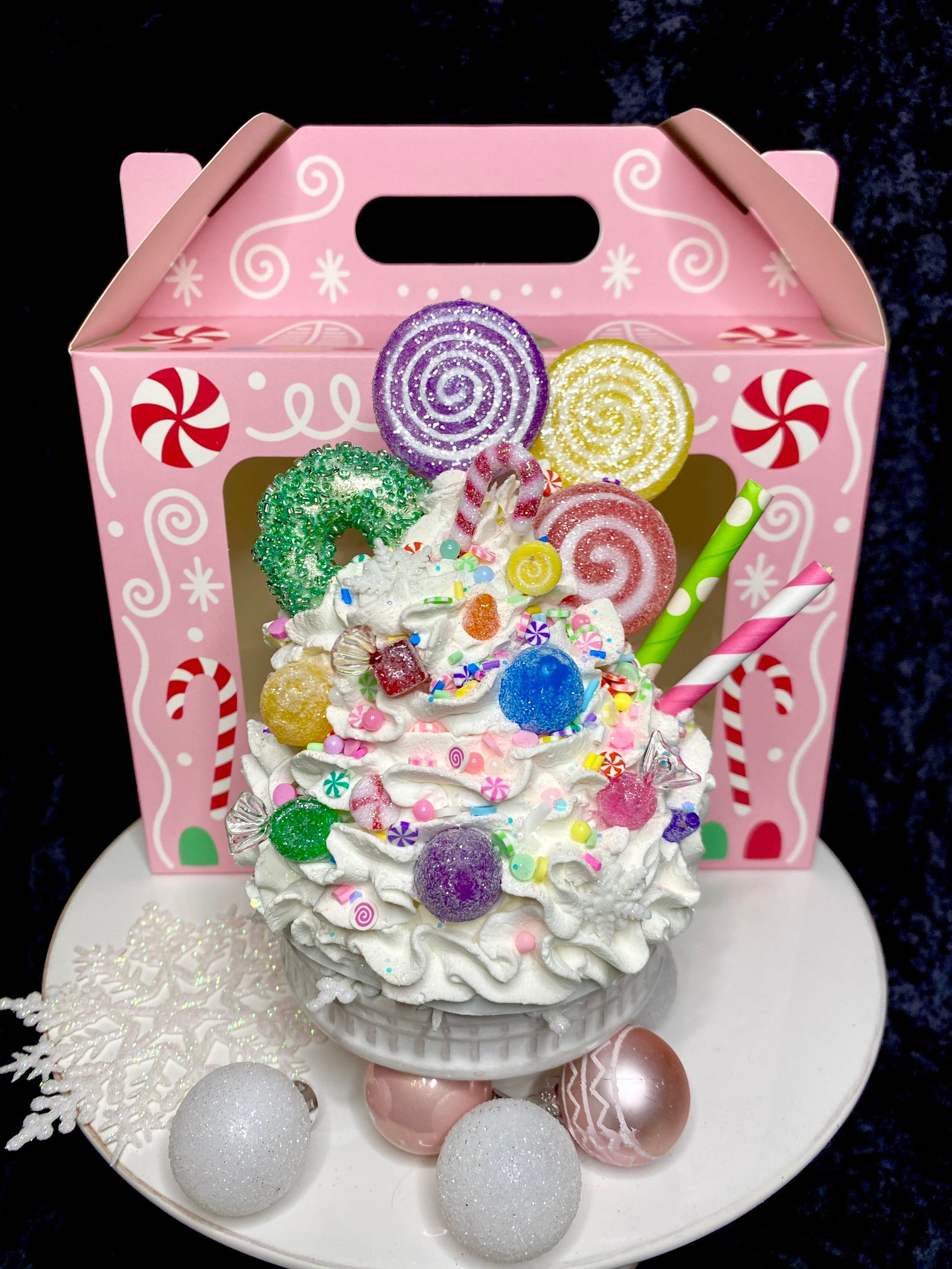 Candy Land Faux Whip Mug Topper - Etsy