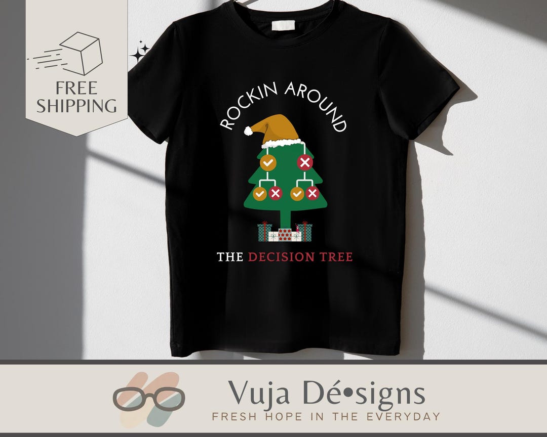 Decision Tree Machine Learning Algorithm Unisex Tee, Data Scientist ... Decision Tree Machine Learning Algorithm Unisex Tee, Data Scientist ...