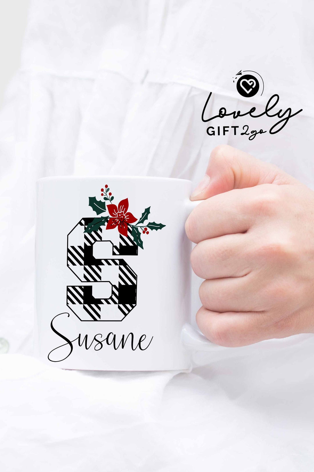 Christmas Mug Personalized Christmas Coffee Mug Custom Holiday Mug