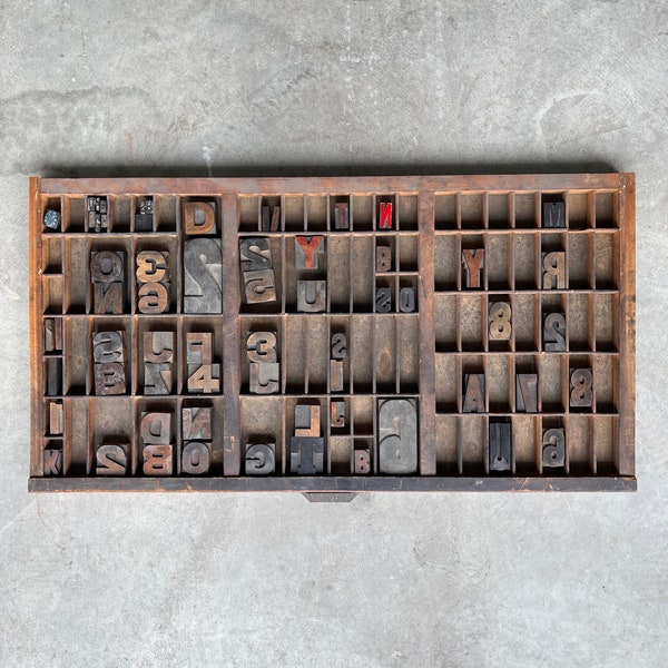 Printers Letter Drawer - Etsy