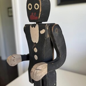 Antique Primitive Folk Art Americana Jig Dancing Doll Limberjack Puppet ...