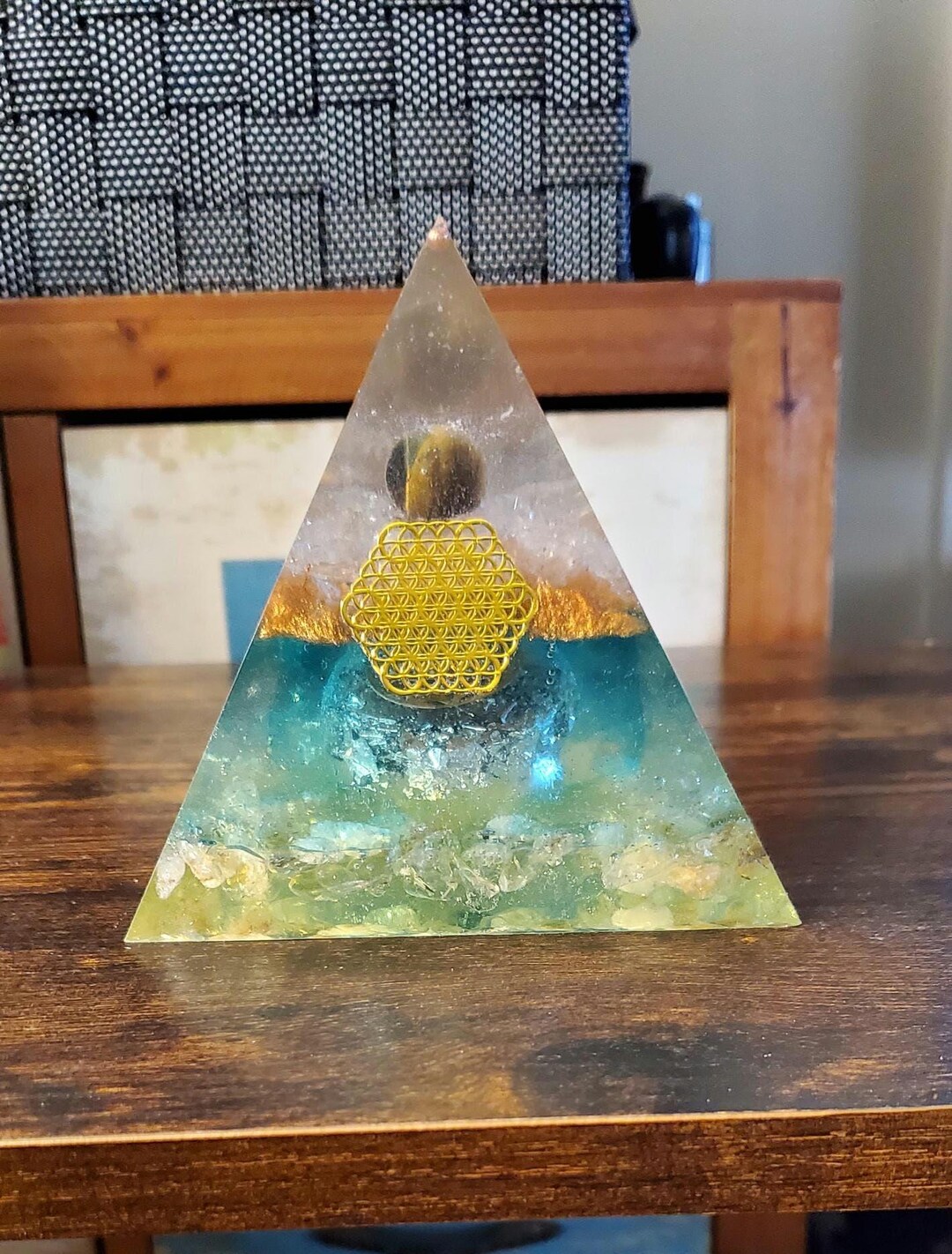 Large Authentic Orgone Pyramid - Etsy