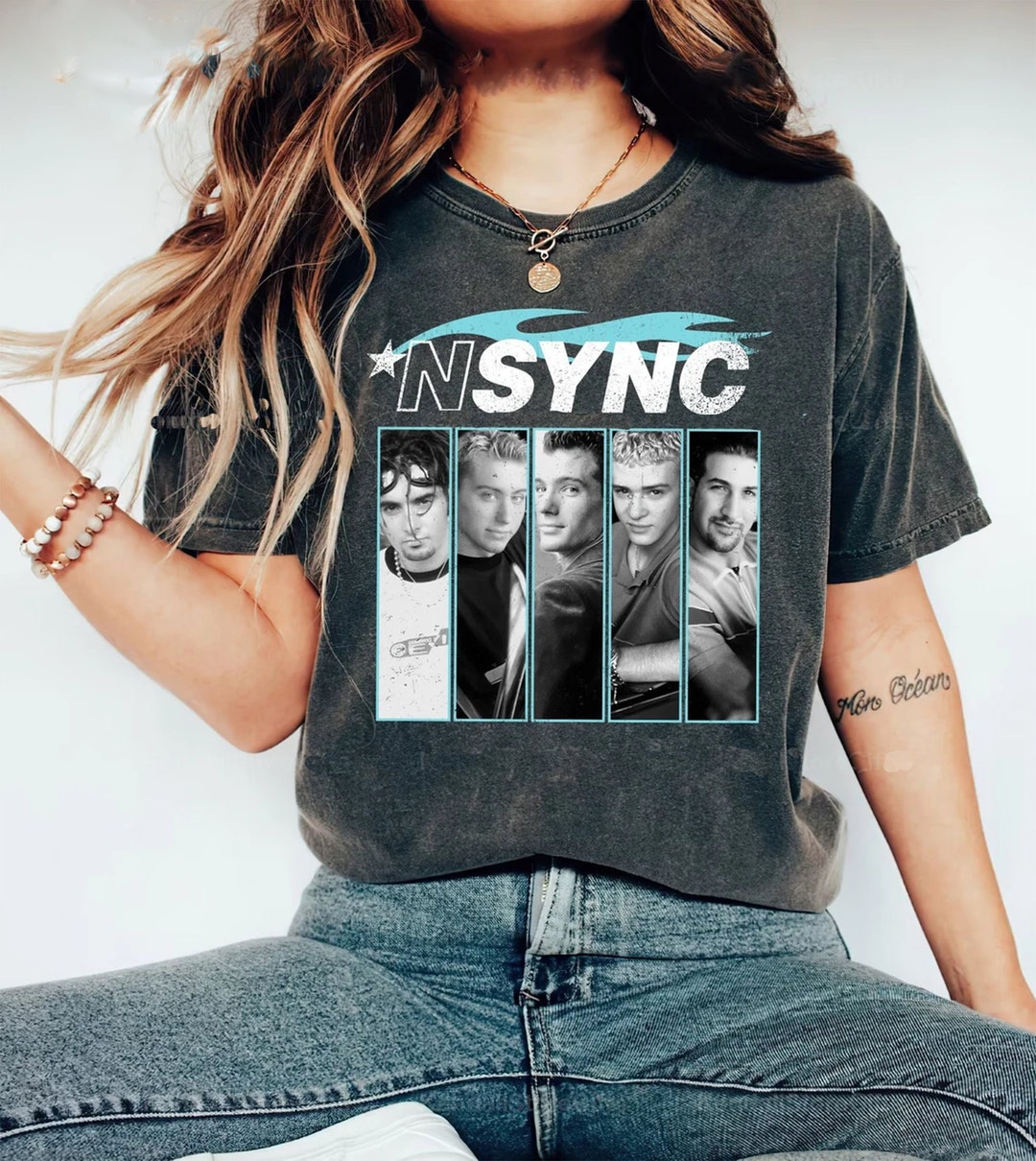 Vintage Nsync Shirt, Nsync Comfort Colors Shirt, 90s Boy Band ...