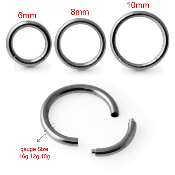 16 Gauge Hoops - Etsy