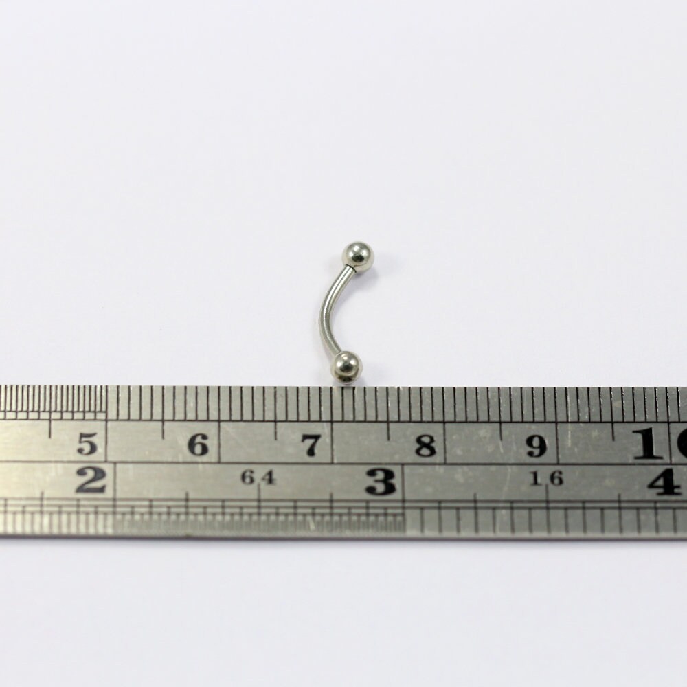 Barbell With Ball Ends Eyebrow Piercing Bar/ Cartilage - Etsy