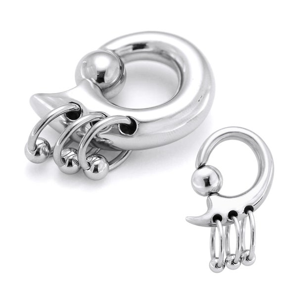 Ball Captive Ring Ear Plug Sold by Piece ear Stretcher With - Etsy