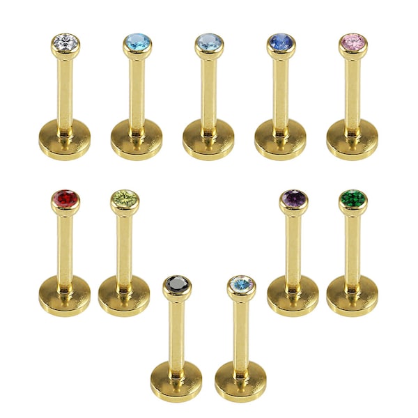 Labret Earring - Etsy