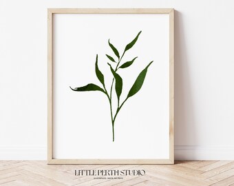 Botanical Wall Art Greenery Art Print Art Prints Wall Art - Etsy